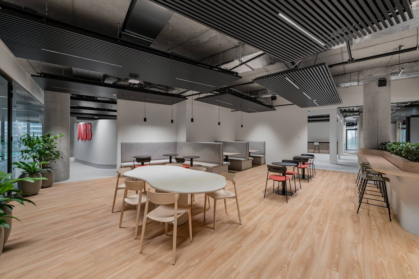 Ahrend supplied new circular furniture for ABB: from conference chairs ...