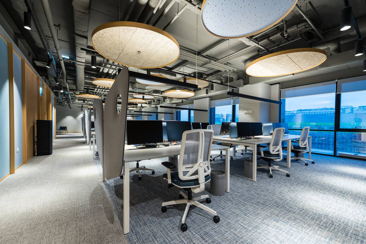 Take a look inside Microsoft Bucharest, a project by Ahrend